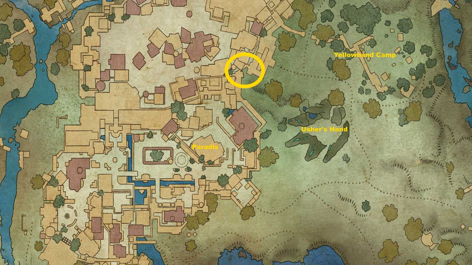 Woedica's Inheritance treasure map location and solution in Avowed