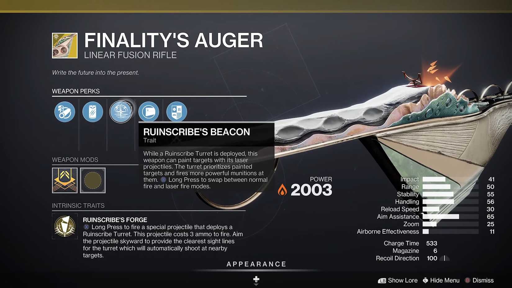 How to get Finality's Auger in Destiny 2
