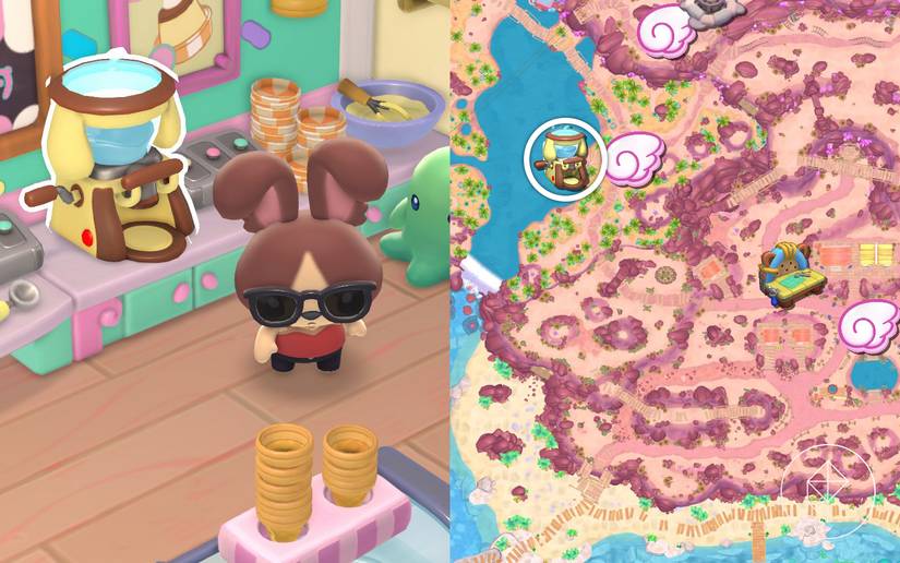 chocolate shake hello kitty