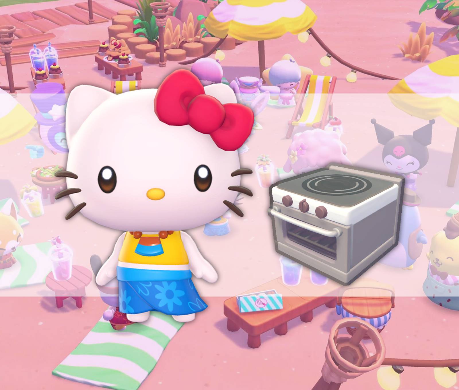 hello kitty stove