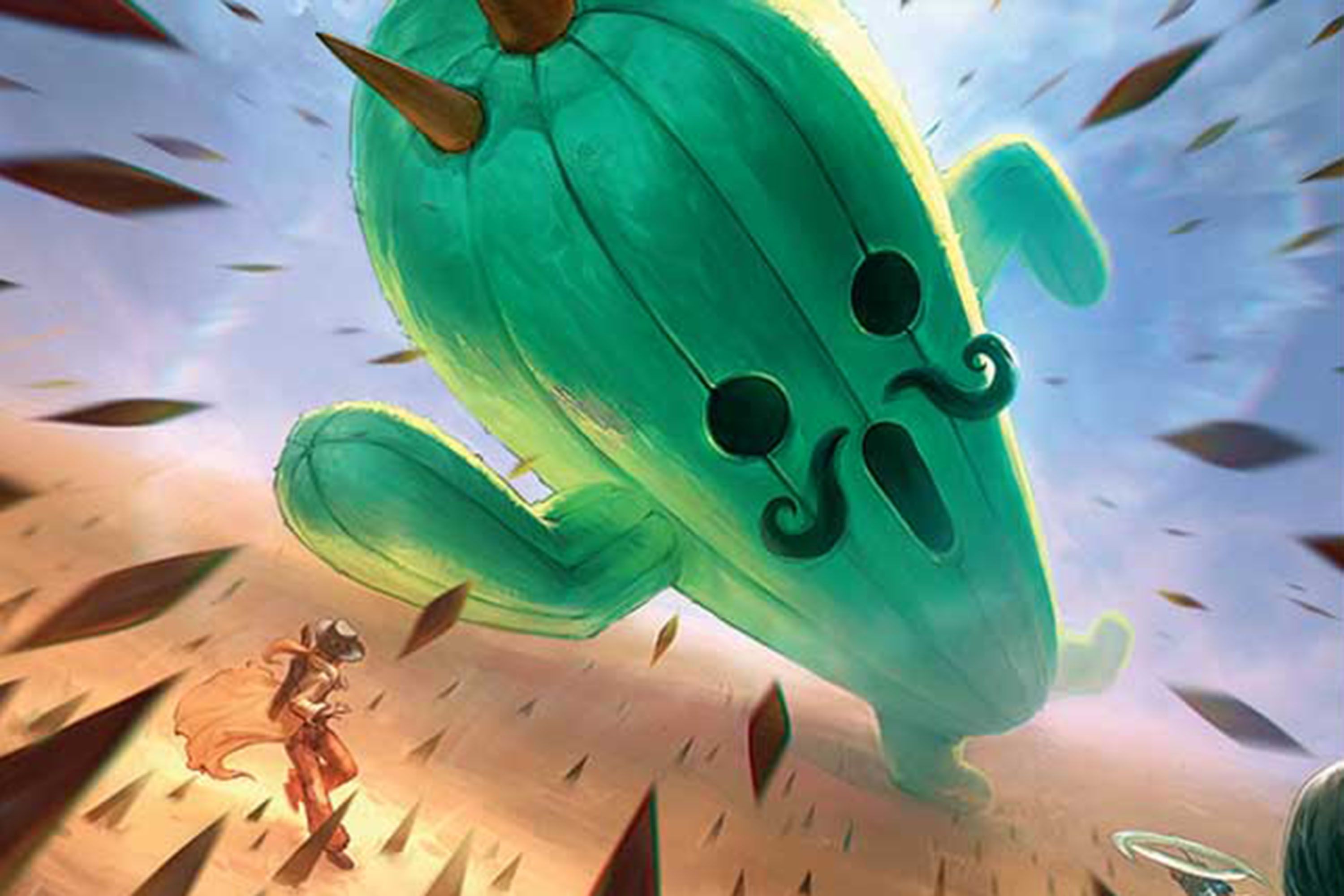 Yes, MTG’s Final Fantasy set includes a card that does 10,000 damage