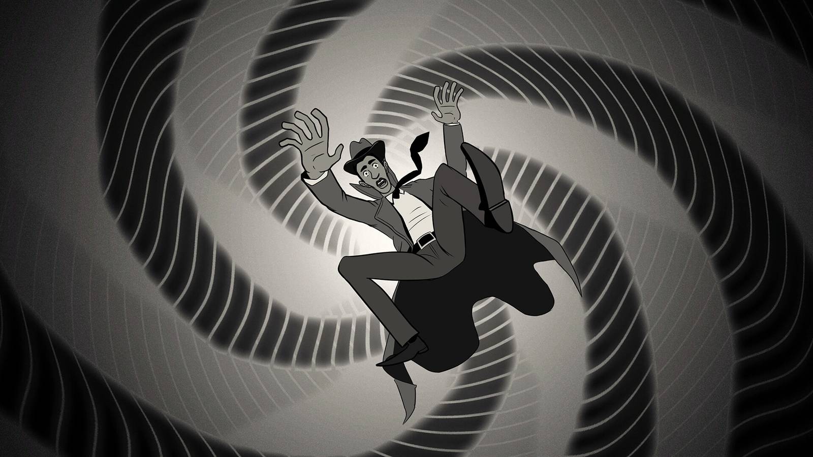 Help a dead man solve his own murder in a trippy time-loop mystery game