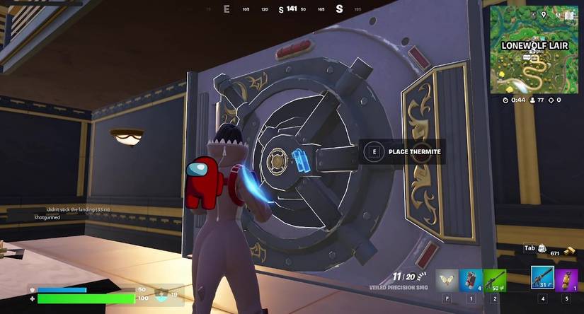 All vault locations in Fortnite and how to open a vault