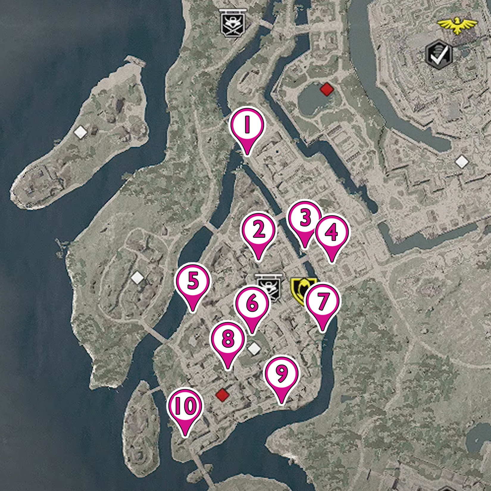 All origami butterfly locations in Assassin’s Creed Shadows