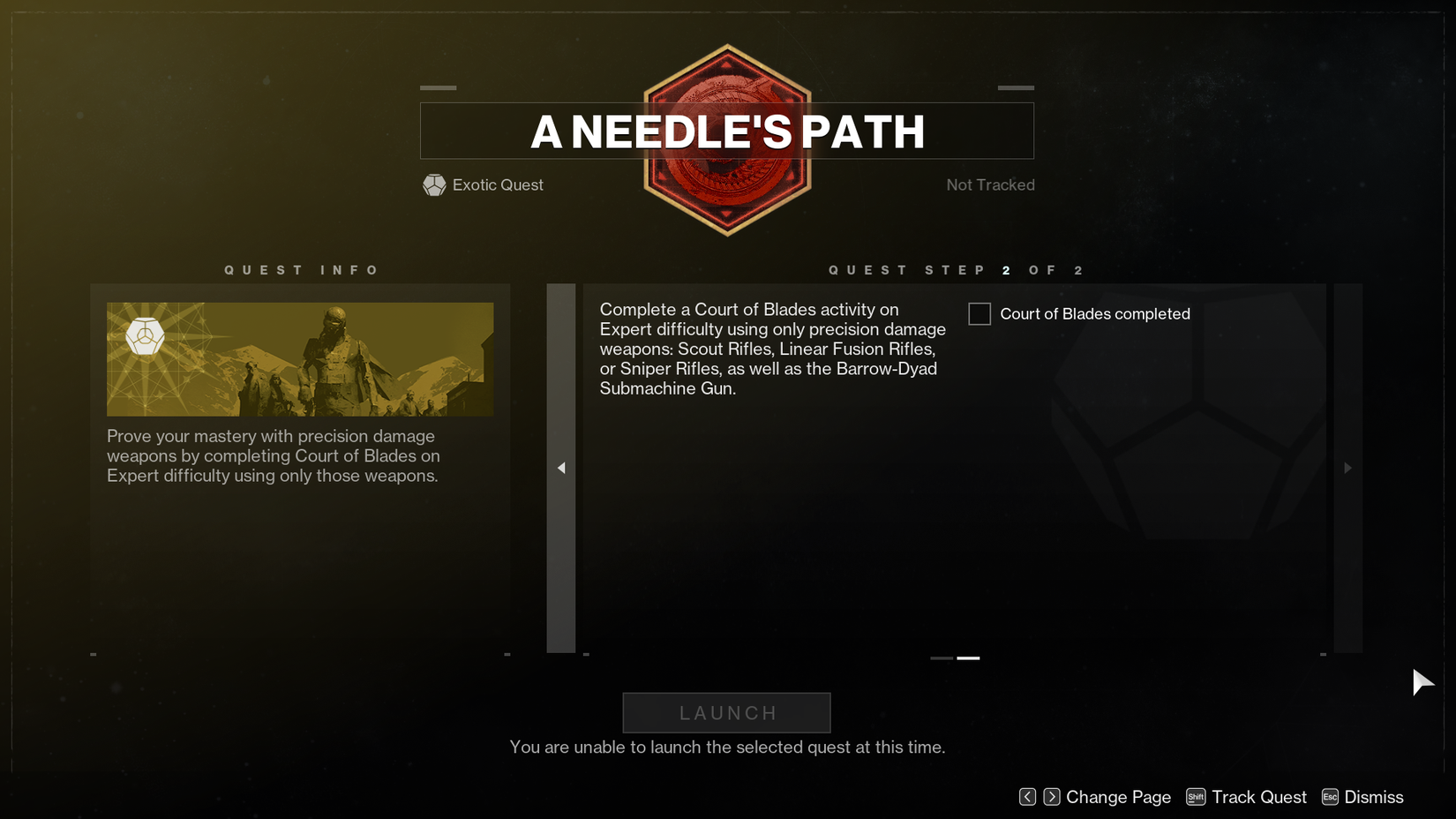 How to unlock all Barrow-Dyad Catalysts in Destiny 2