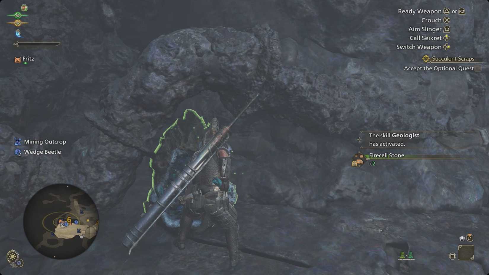 Where to find firecell stones in Monster Hunter Wilds