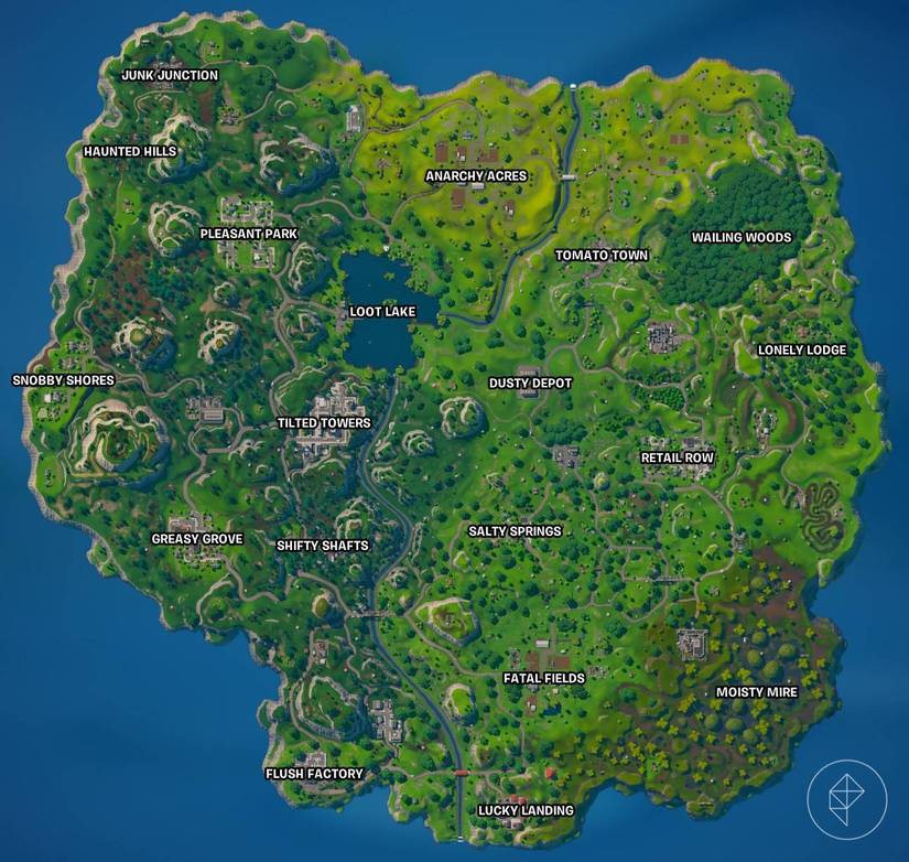 Fortnite OG Season 3 map and loot pool changes