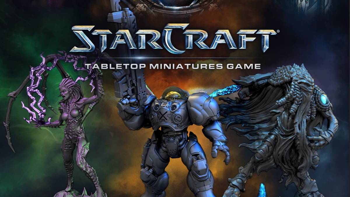 StarCraft miniatures game lets you play as Terran, Zerg, or Protoss