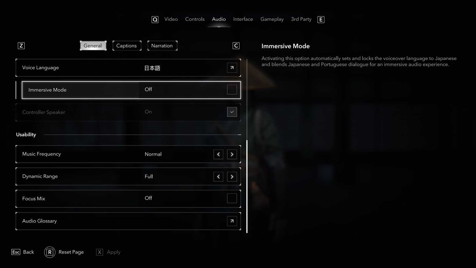Should you play immersive mode in Assassin's Creed Shadows?