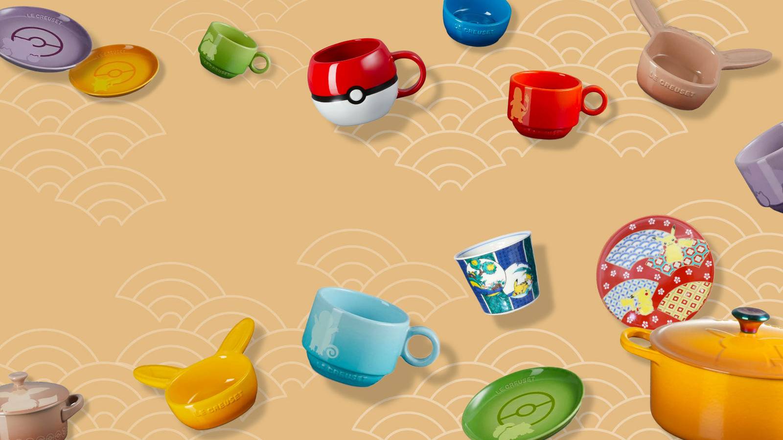 The Pokémon Le Creuset collection is now available in the US