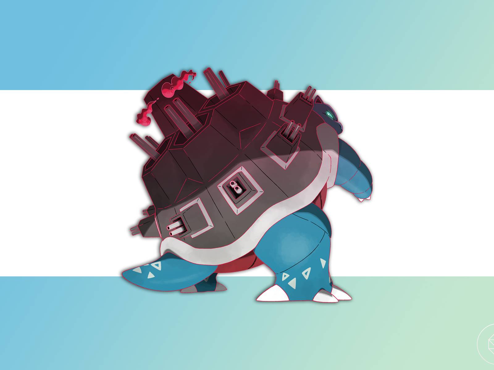 blastoise water gun attack