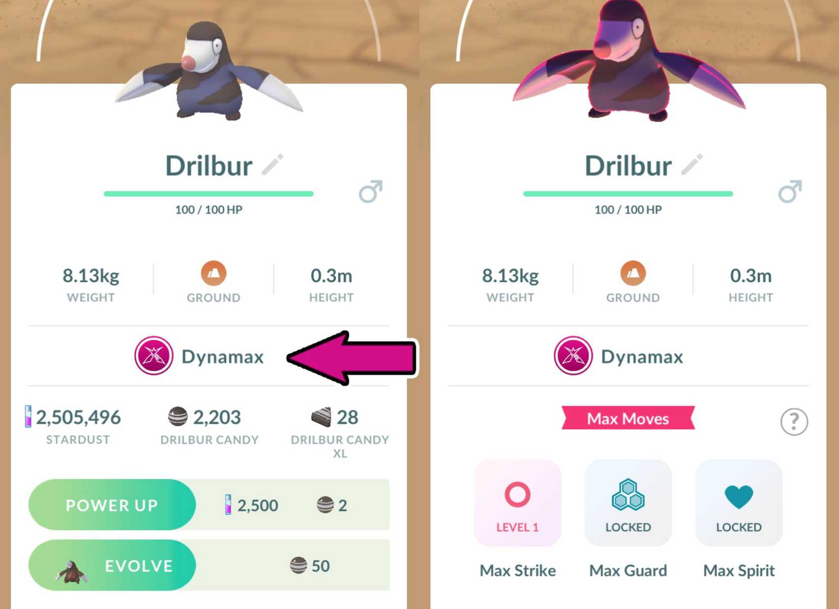 How to unlock and level a Max Move in Pokémon Go
