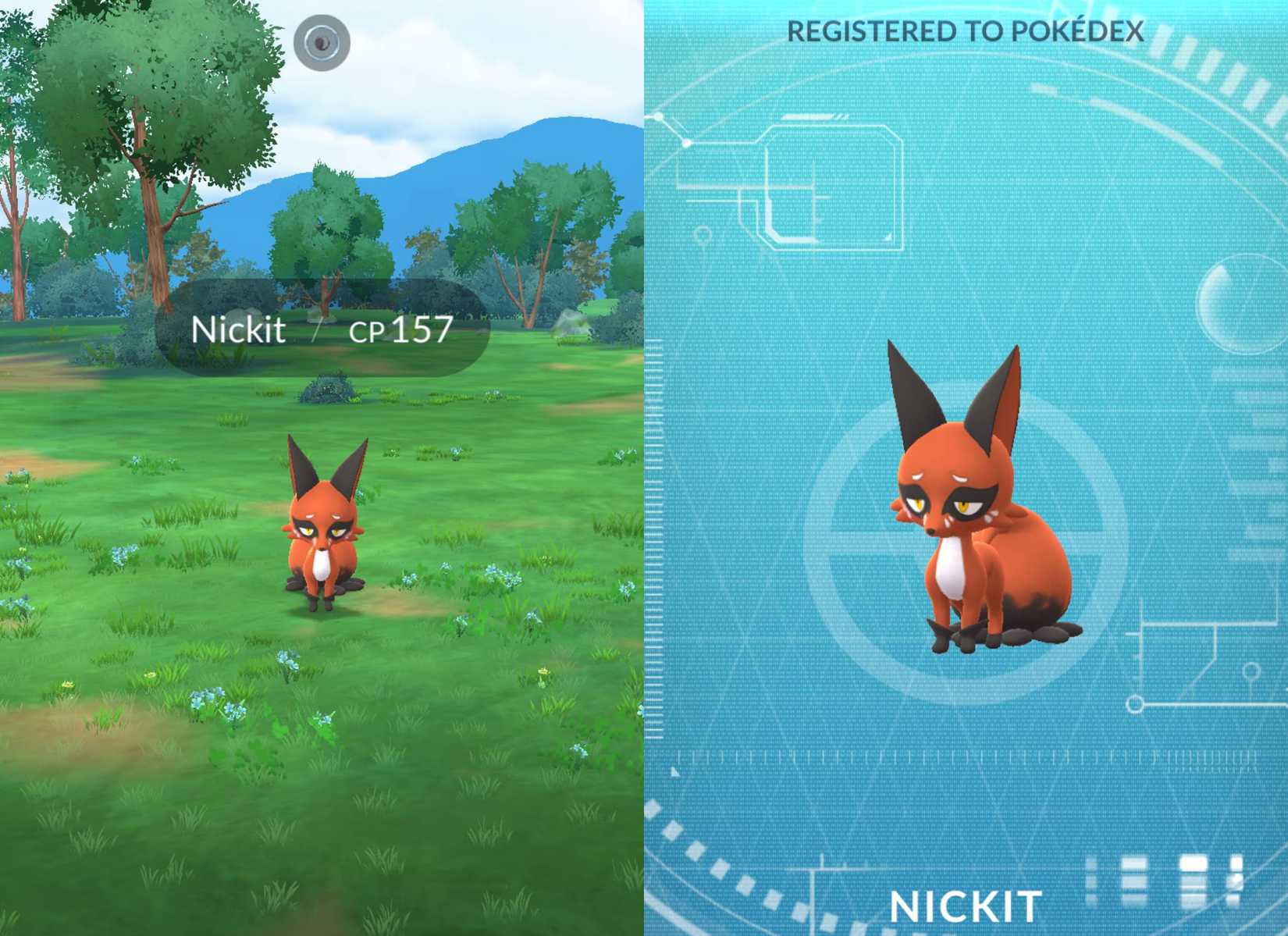 How to get Nickit and Thievul in Pokémon Go