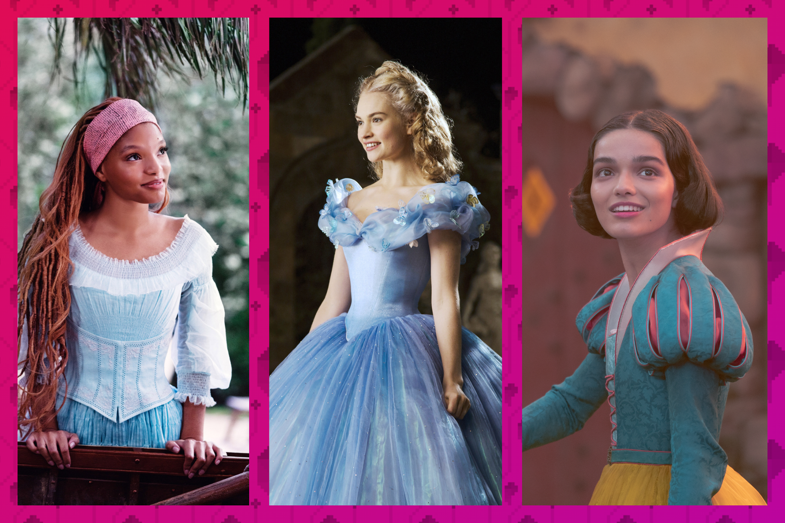 The live-action Disney Princess dresses, ranked