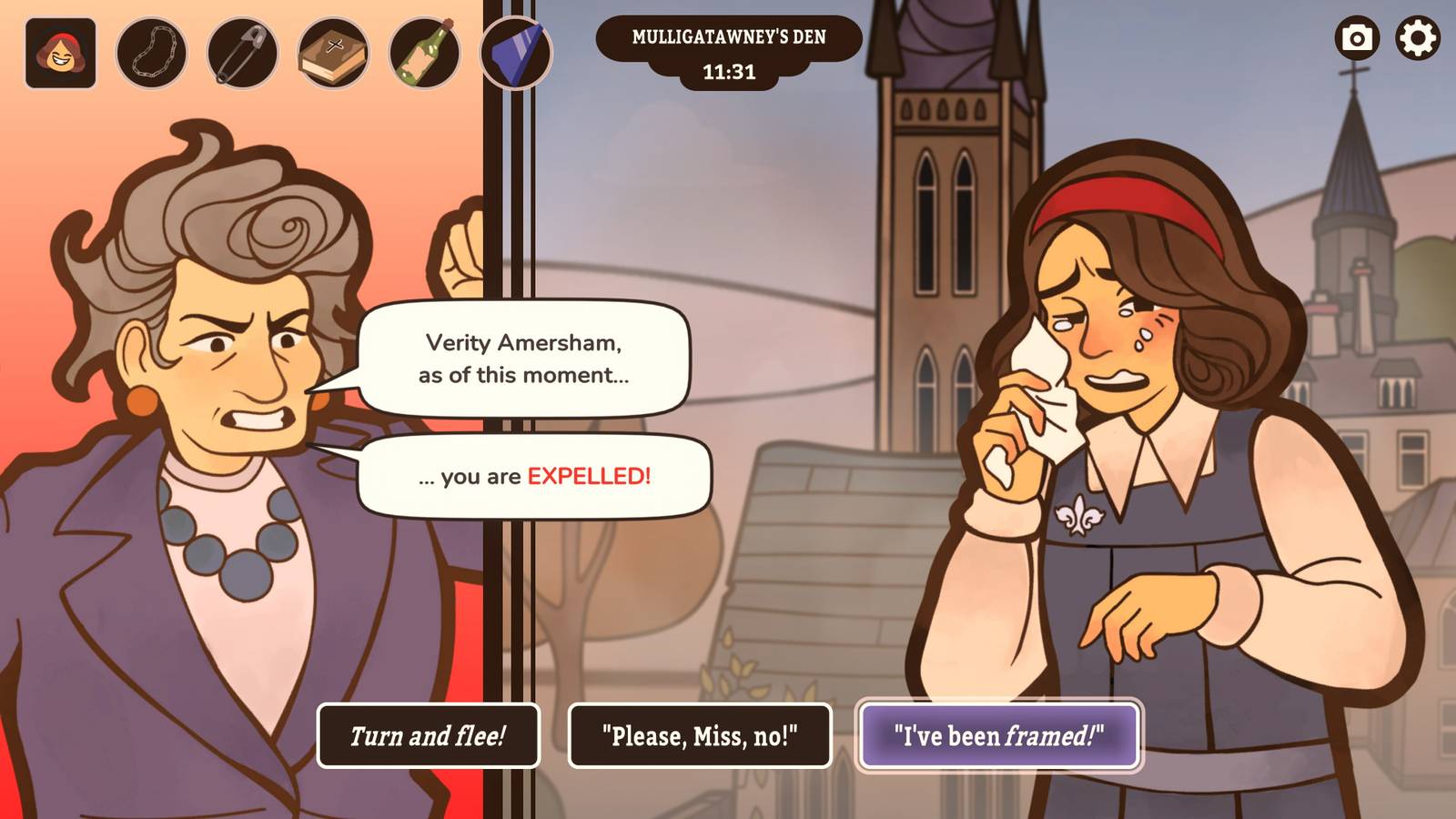 Expelled is another fascinating game set in Inkle’s Overboard universe