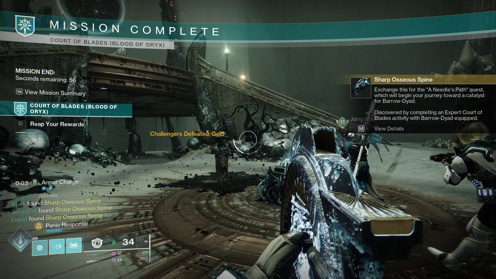 How to unlock all Barrow-Dyad Catalysts in Destiny 2