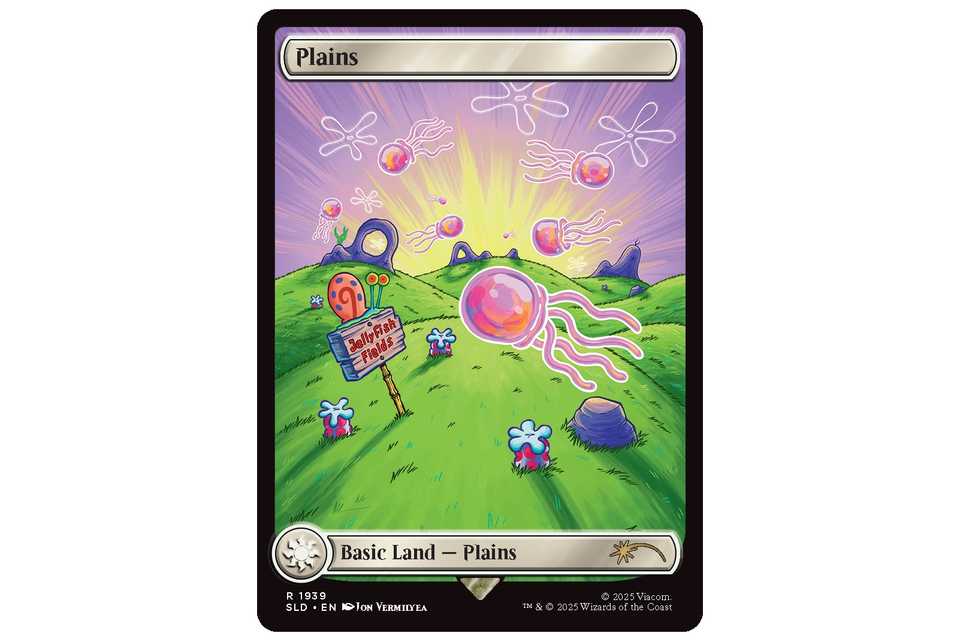 SpongeBob SquarePants joins Magic: The Gathering starting today