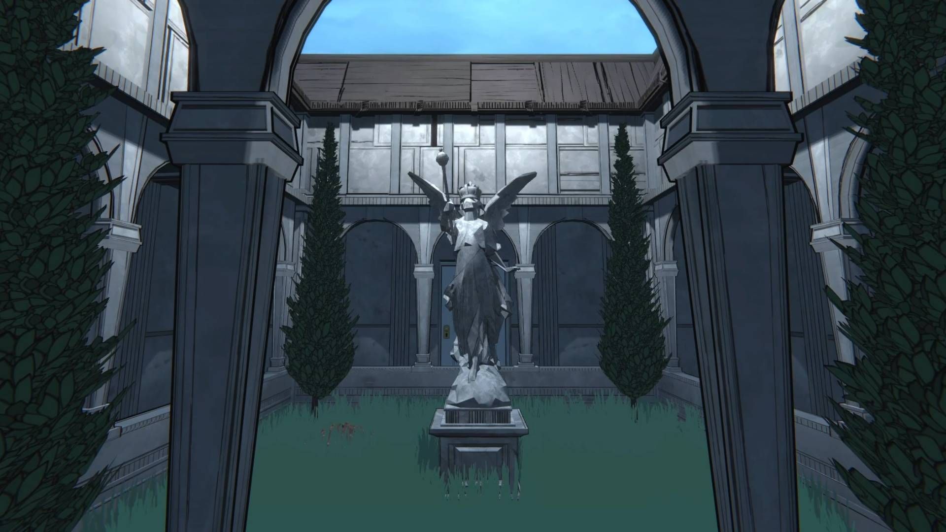 How to reach the center of the Cloister in Blue Prince