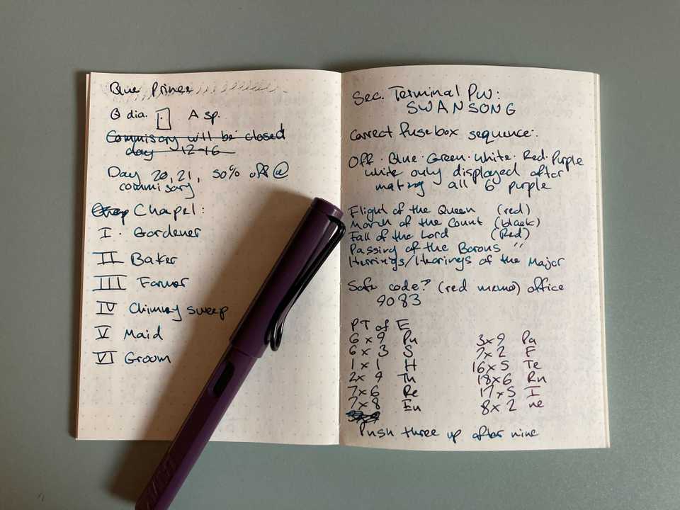 The best ways to take notes for Blue Prince, from Blue Prince fans