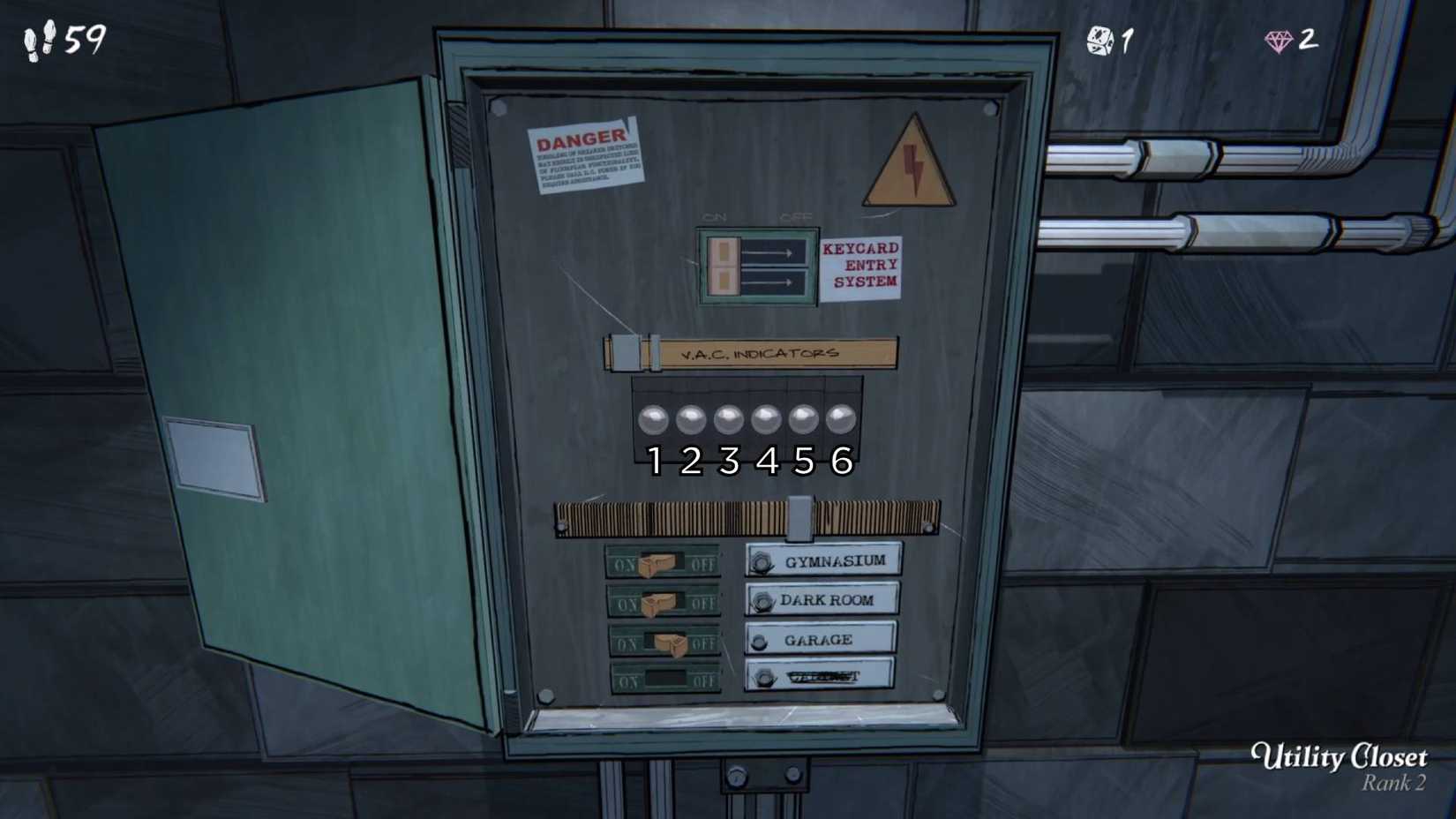 How to solve the Utility Closet breaker box puzzle in Blue Prince