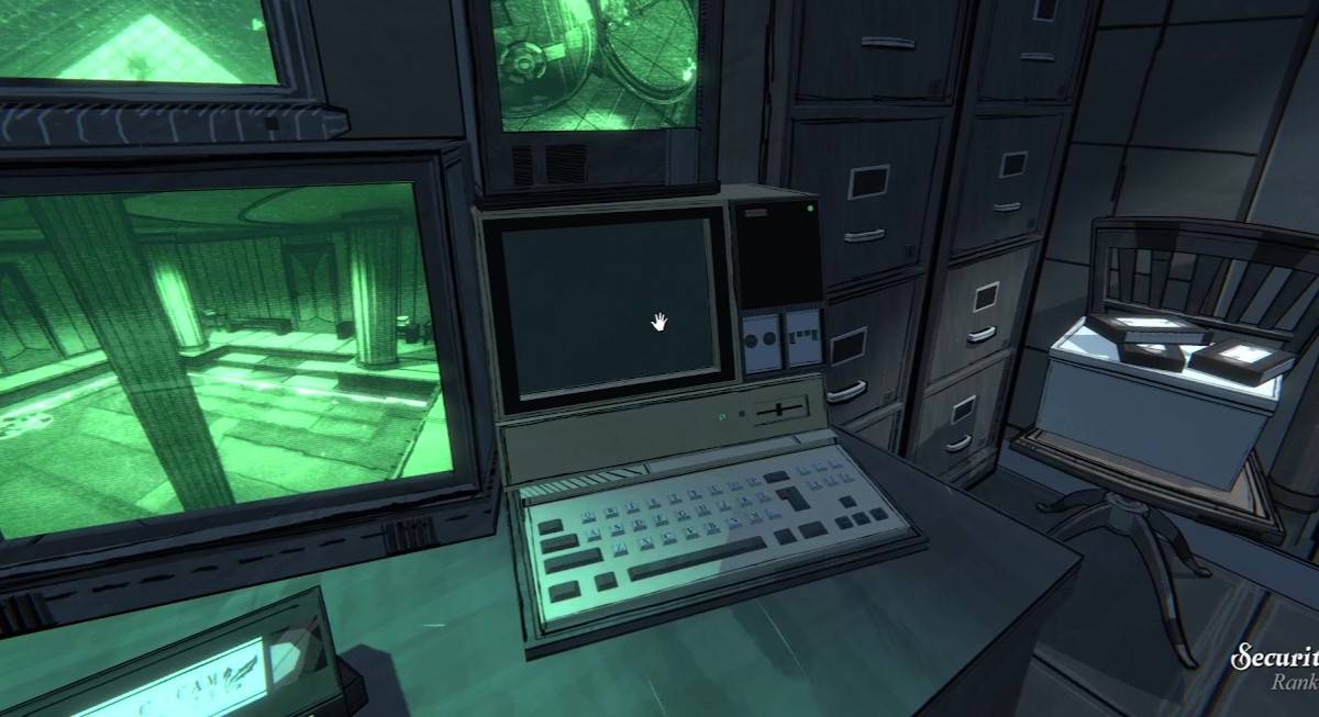 How to find the terminal password for Security in Blue Prince