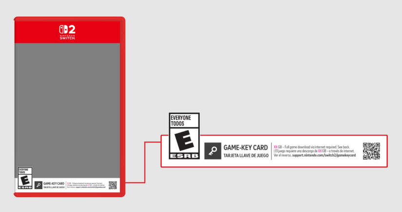 Some Nintendo Switch 2 cartridges won’t have games on them