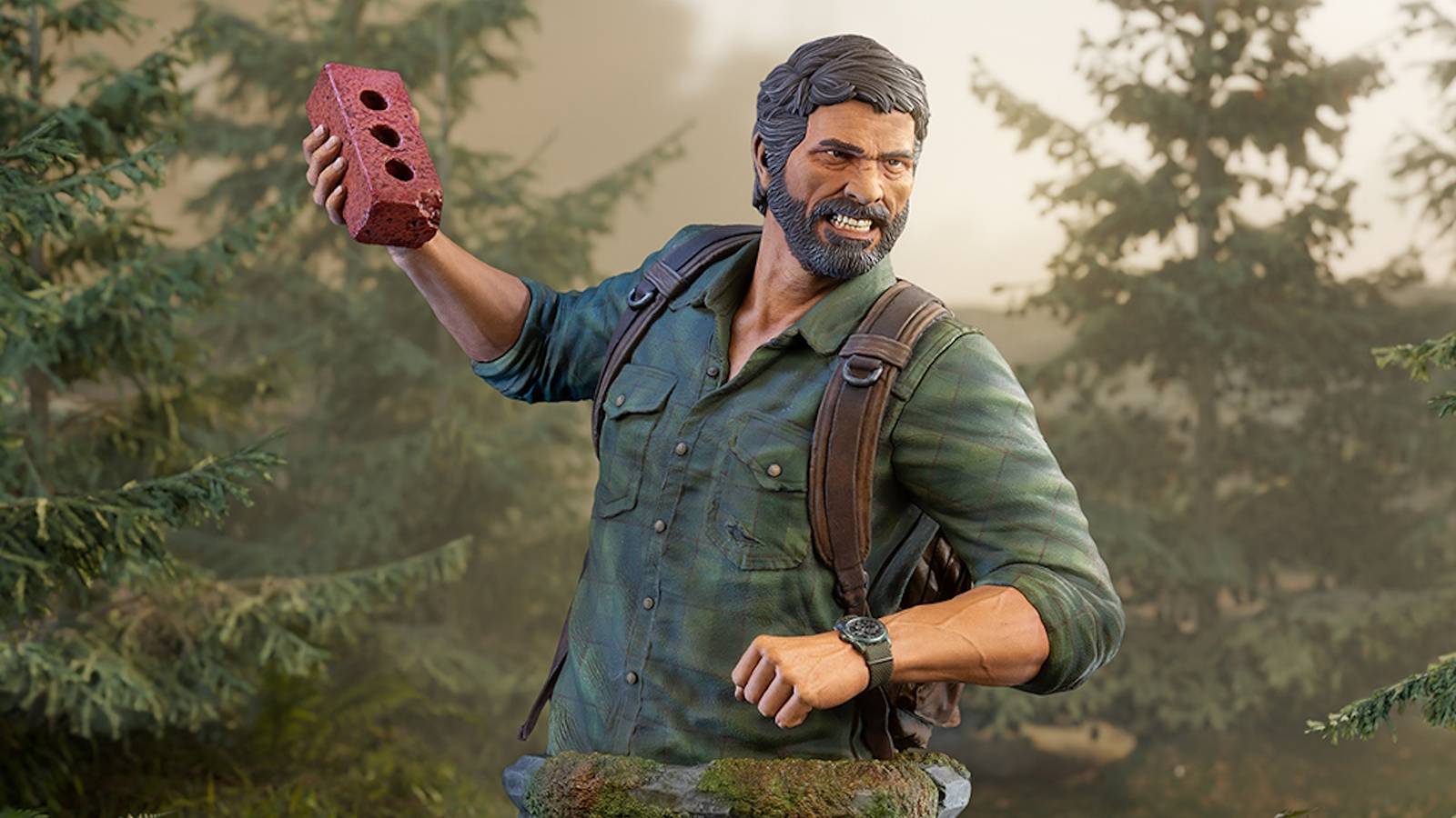 I wouldn’t stay in a home with this ‘Joel with brick’ Last of Us bust