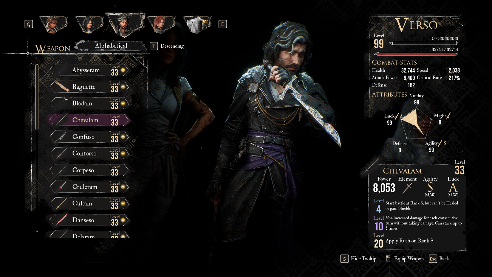 Best Verso build in Clair Obscur Expedition 33