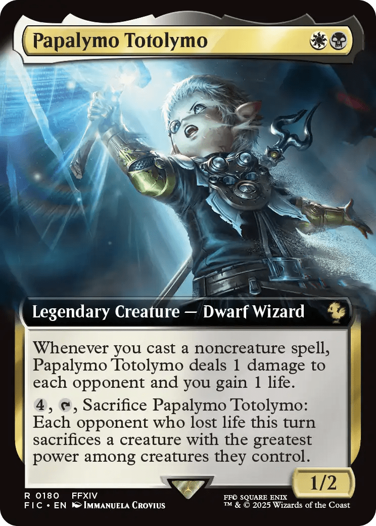 Magic: The Gathering’s Final Fantasy set is bringing tears to the table with an FF14 card