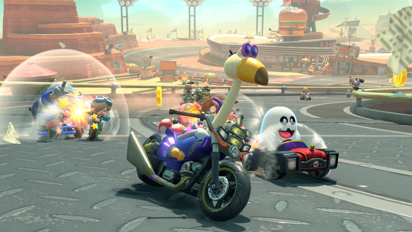 Mario Kart 8’s Lan Mode feature has returned in Mario Kart World for ...