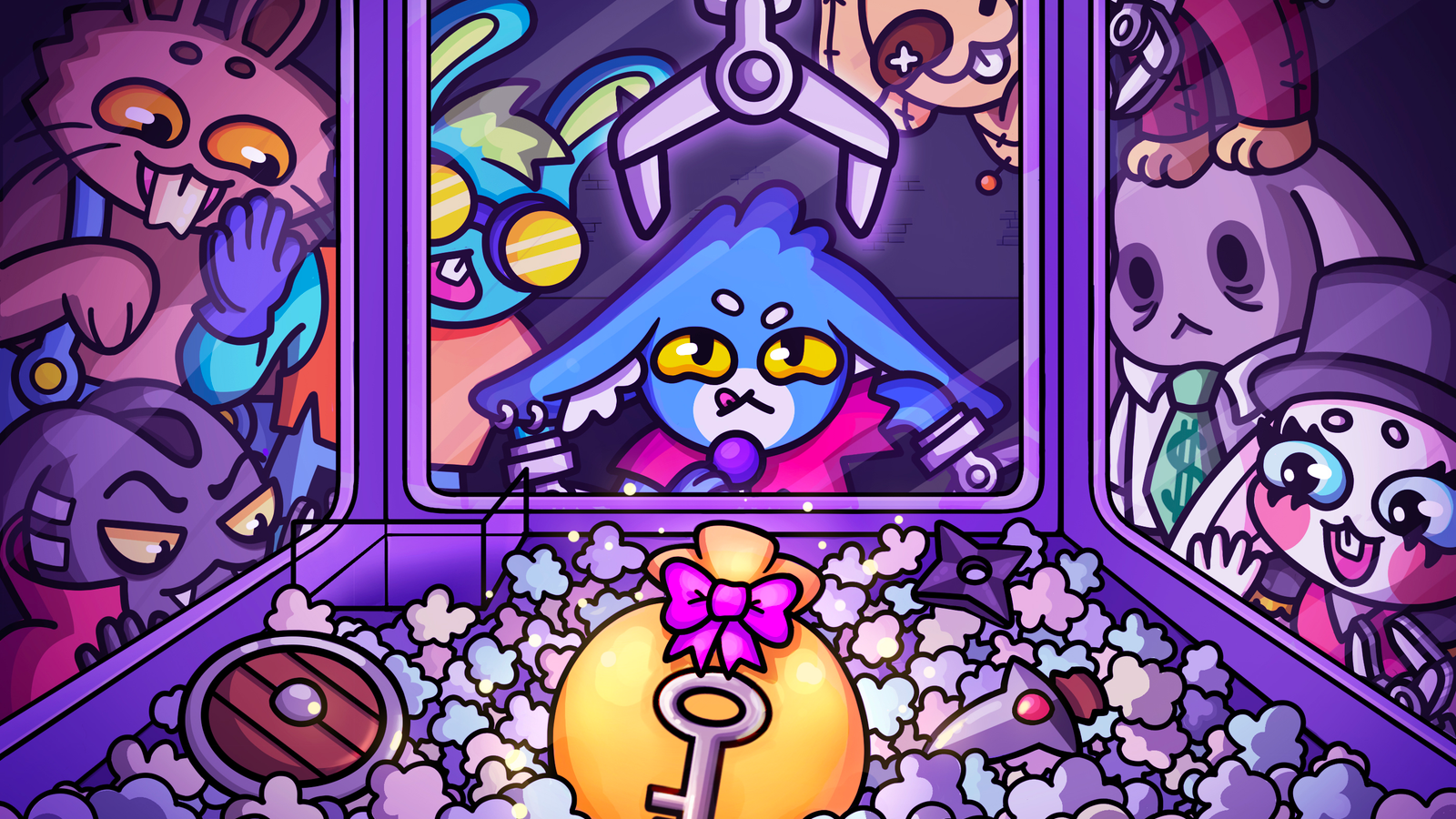 Dungeon Clawler puts a claw machine twist on Slay the Spire