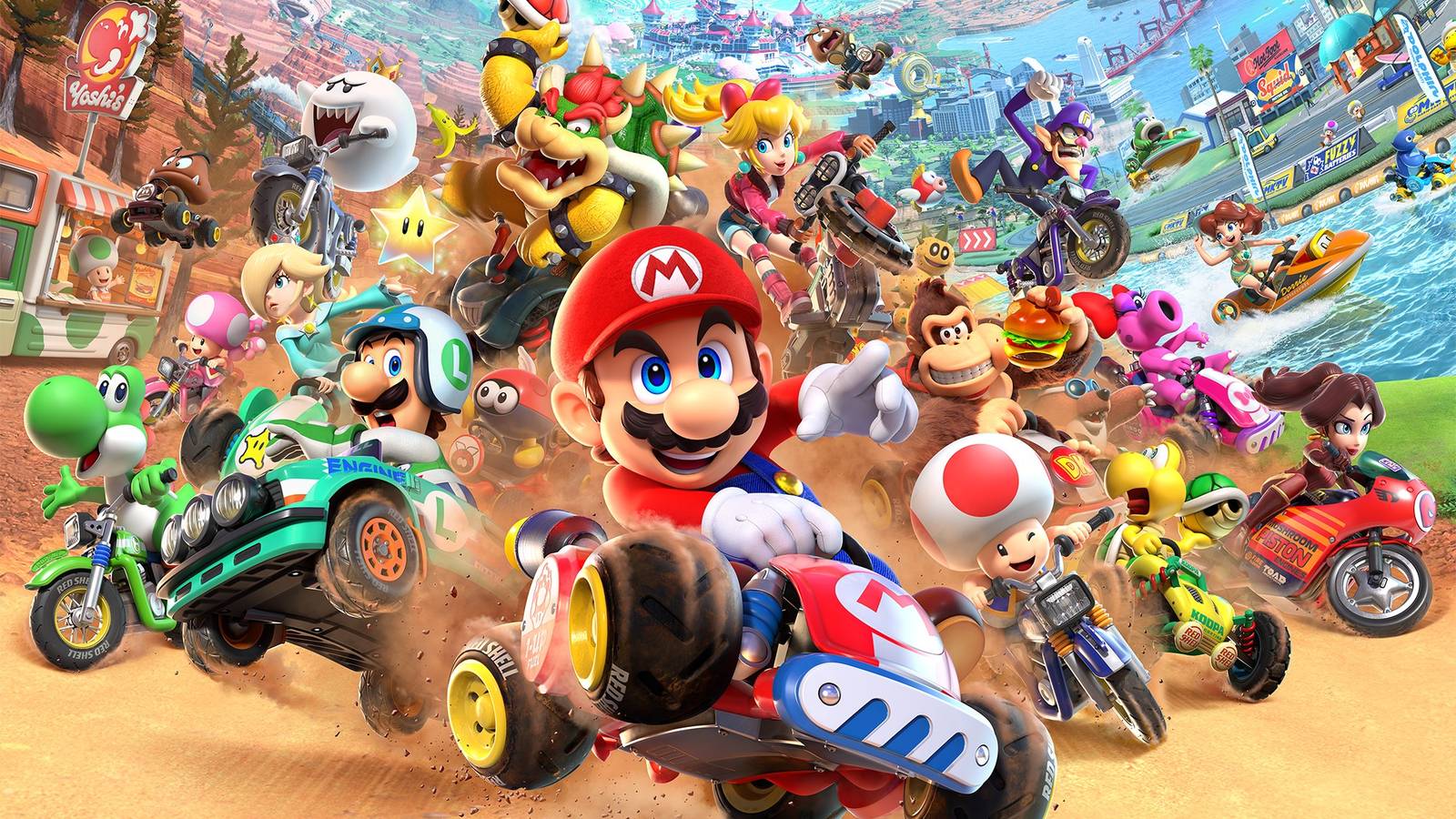Mario Kart World review: fantastic races, half-baked World