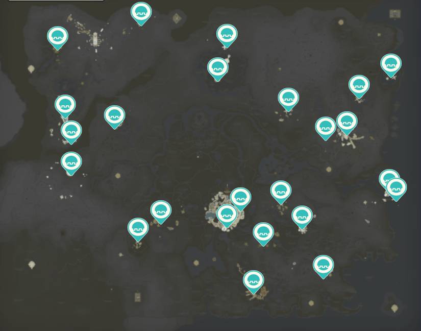All Zonai dispenser locations and map in Zelda: Tears of the Kingdom