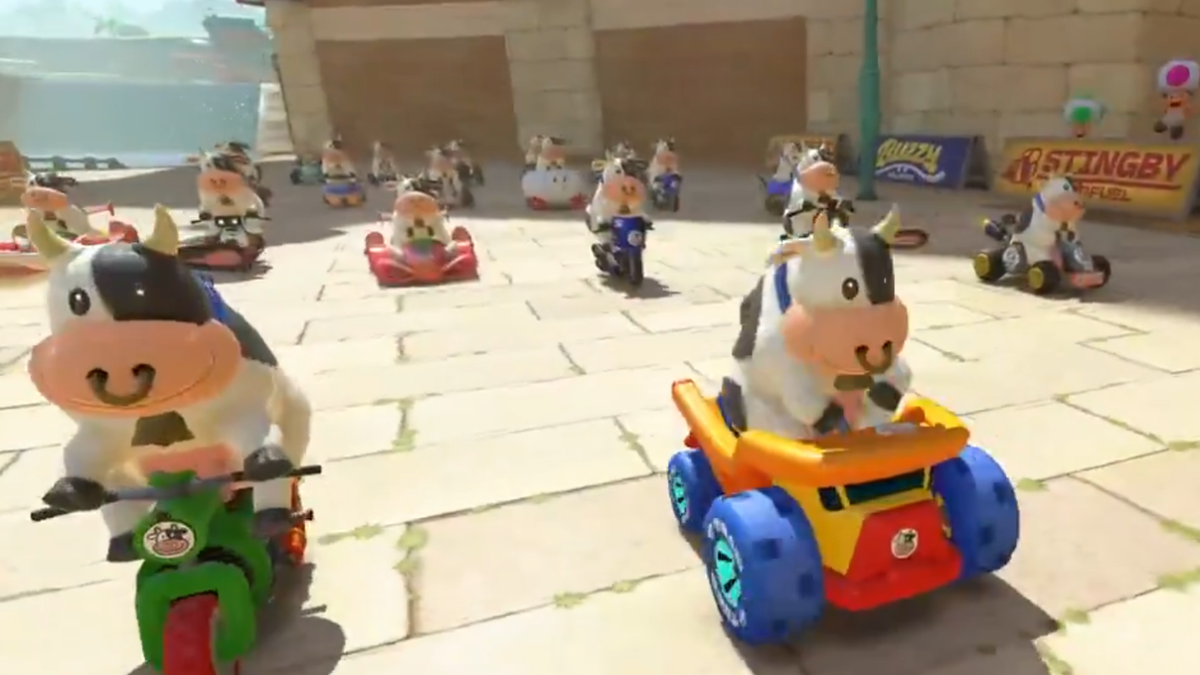 Mario Kart World players obsessed with Cow, won’t stop racing as Cow