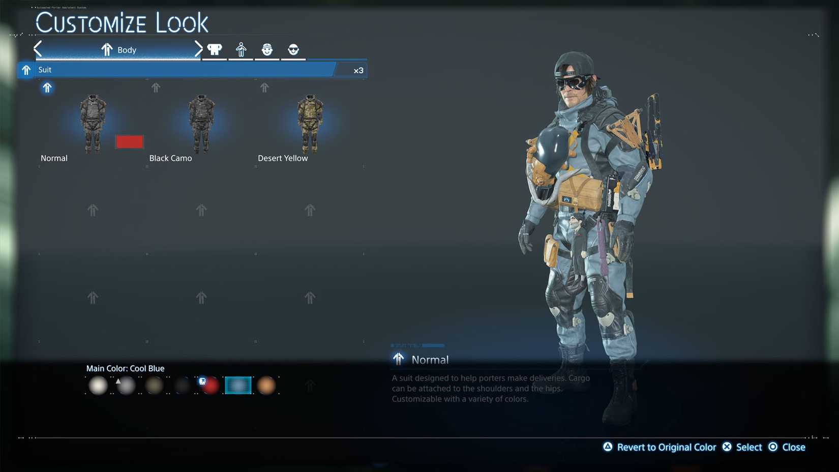 How to change your suit color in Death Stranding 2