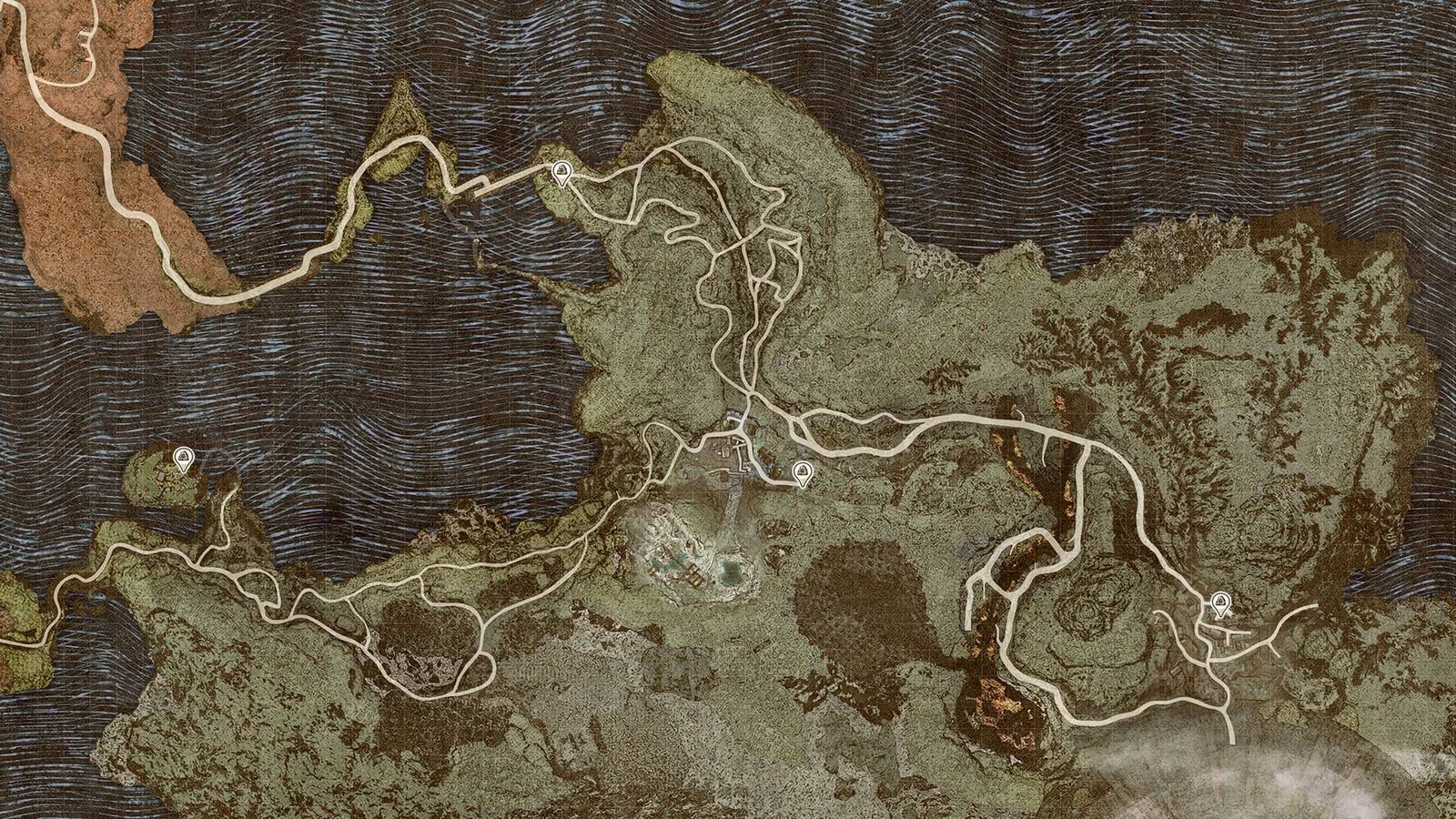 Dragon’s Dogma 2 interactive world map of Vermund, Battahl, and more
