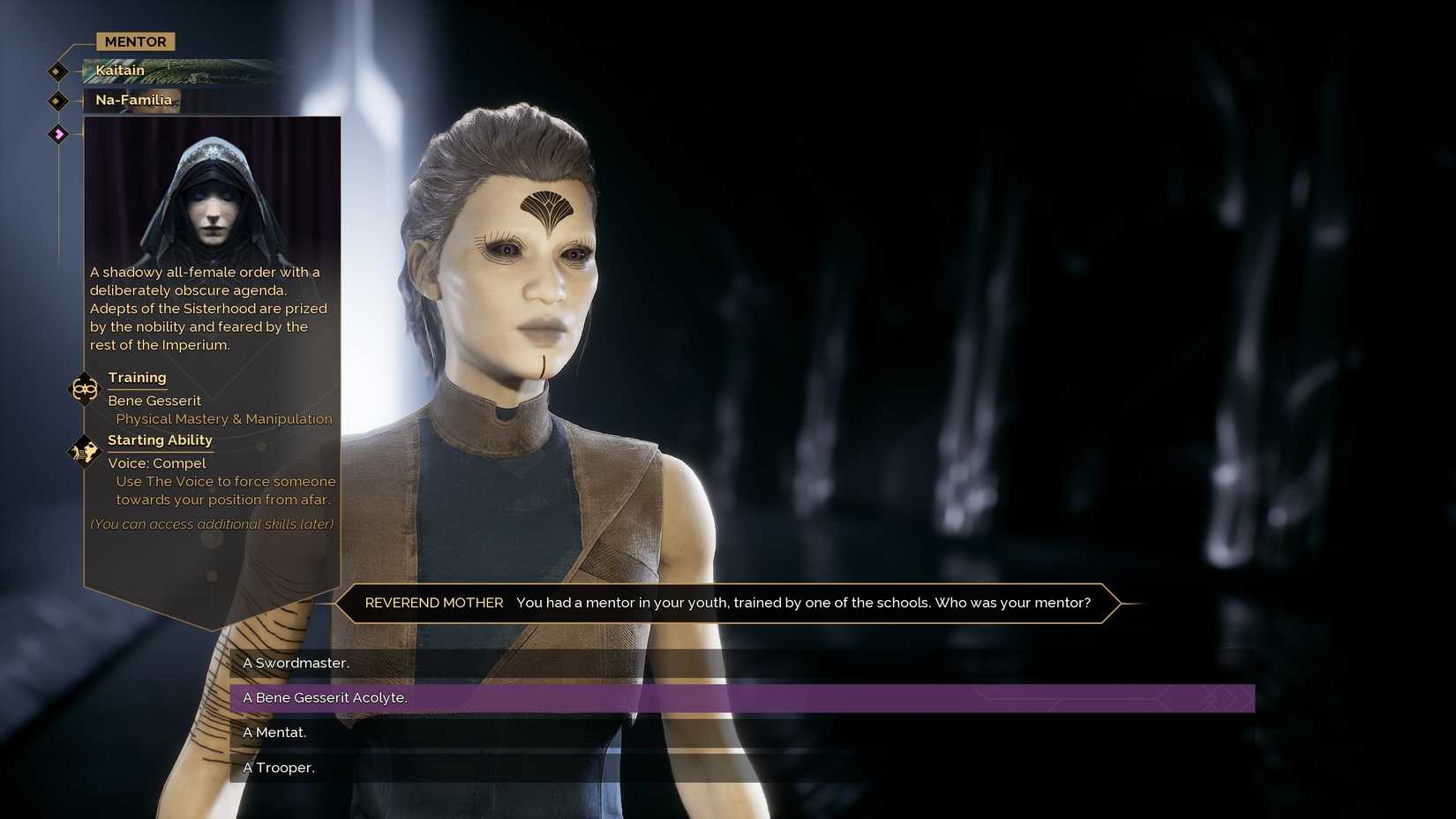 Best class mentor, caste, and homeworld to pick in Dune Awakening