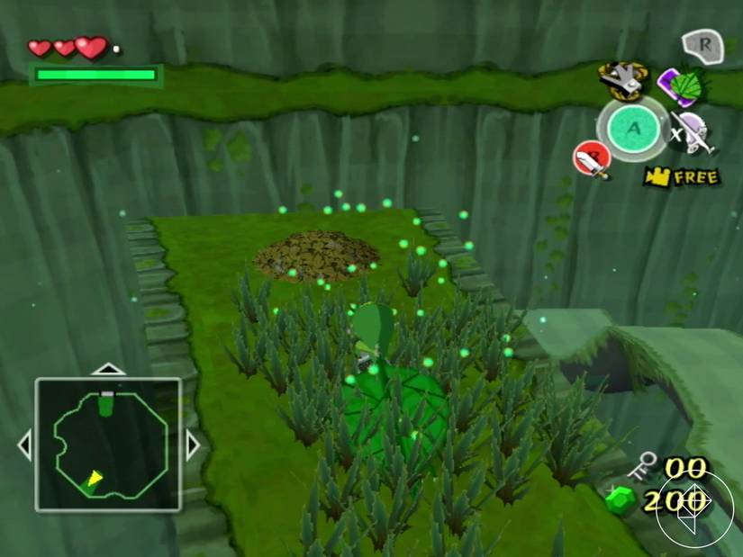 trees in wind waker