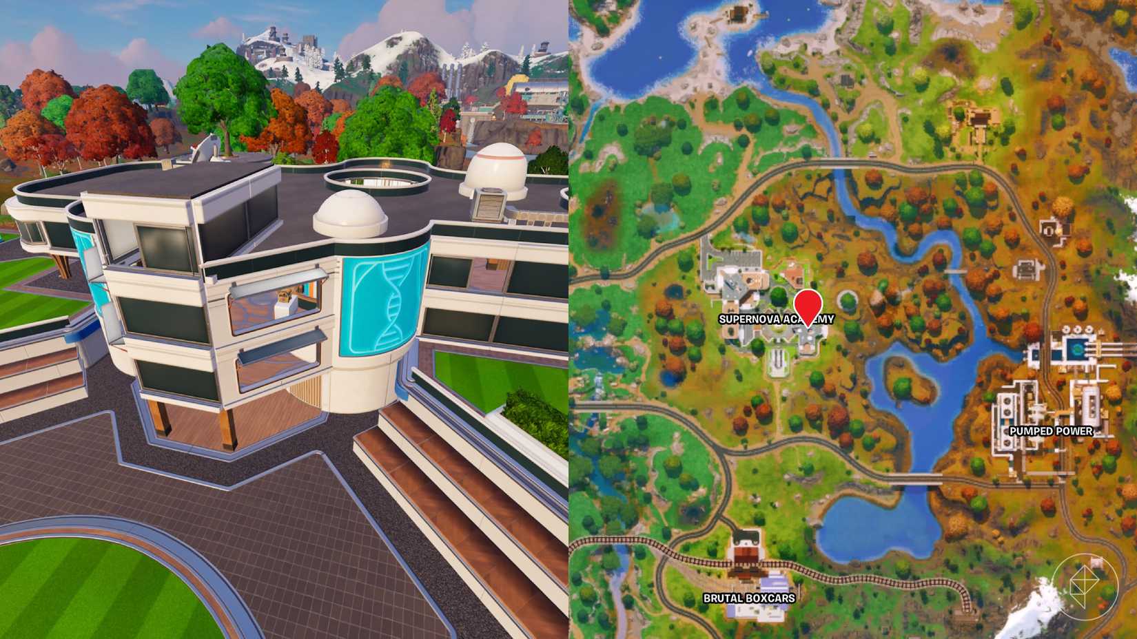 Where to find Academy Tech Lab locations in Fortnite
