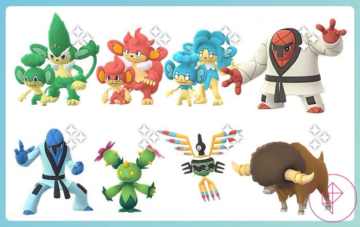 unova region pokemon list