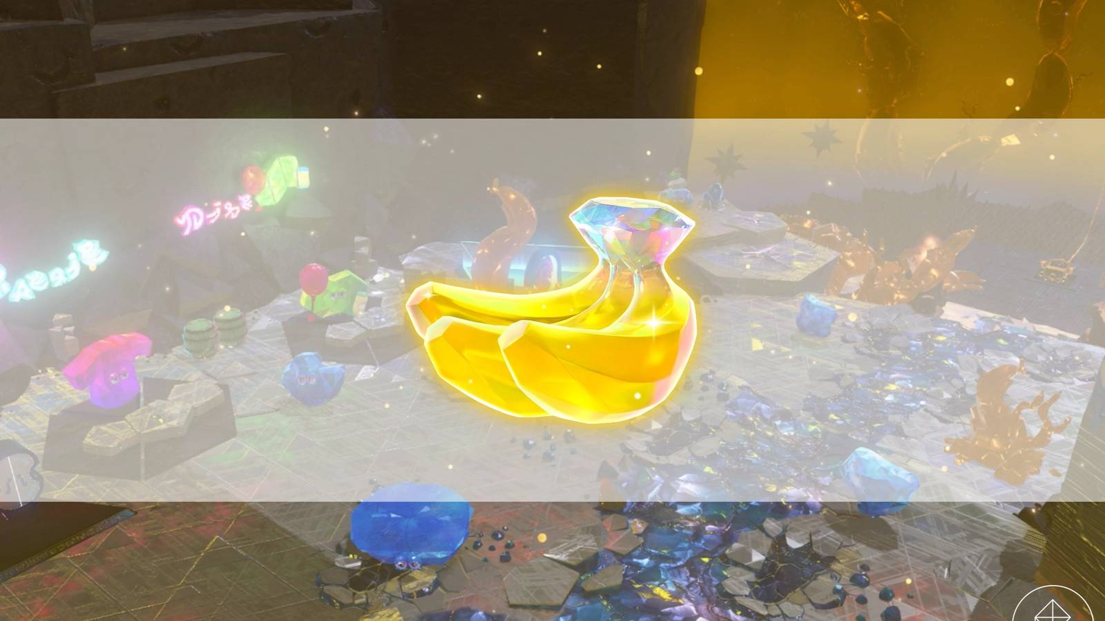 Planet Core Layer Banandium Gem locations in Donkey Kong Bananza