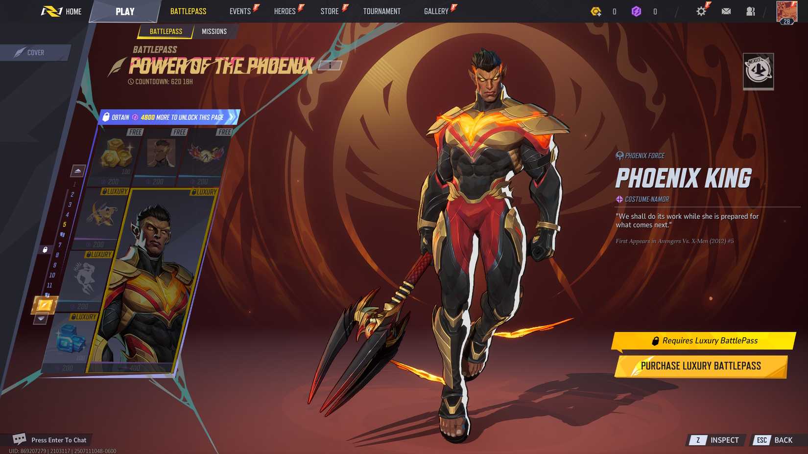 All Marvel Rivals season 3 battle pass skins and rewards