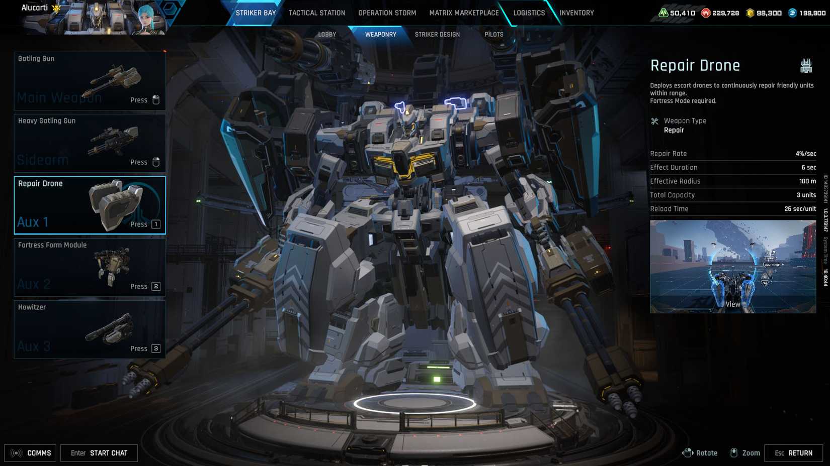 Best Strikers mechs tier list in Mecha Break