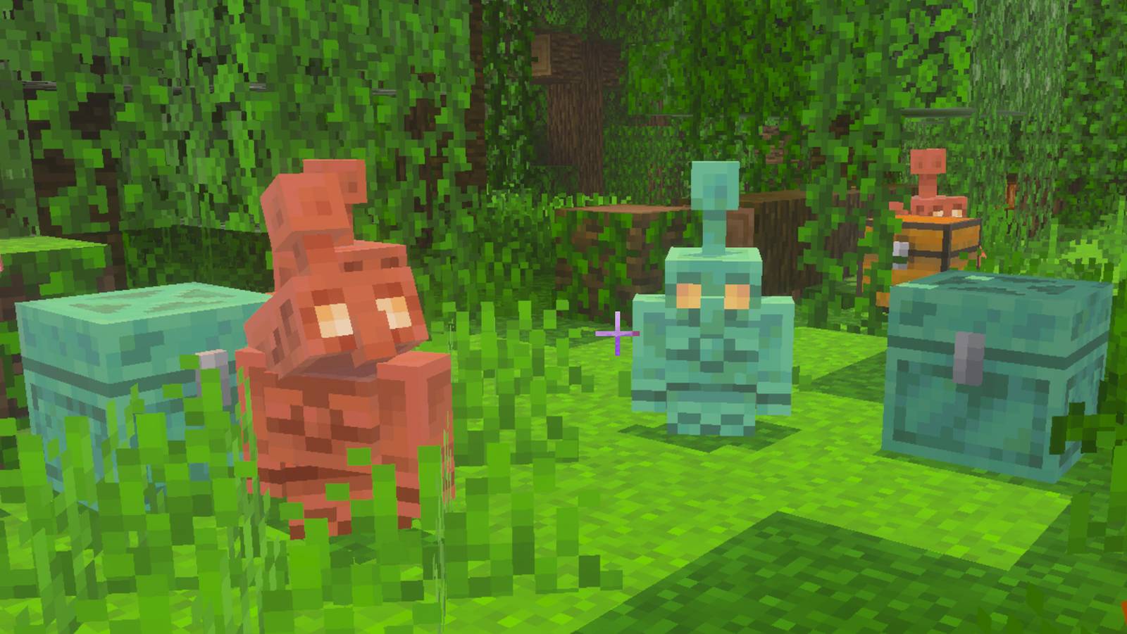 How to make and use a copper golem in Minecraft
