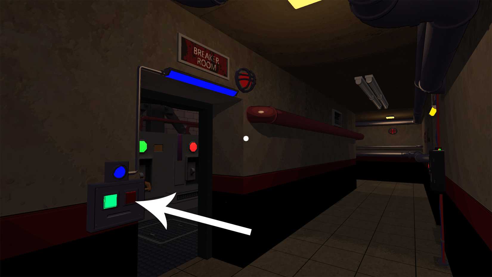 How to turn on the Breaker Room power in Missile Command Delta