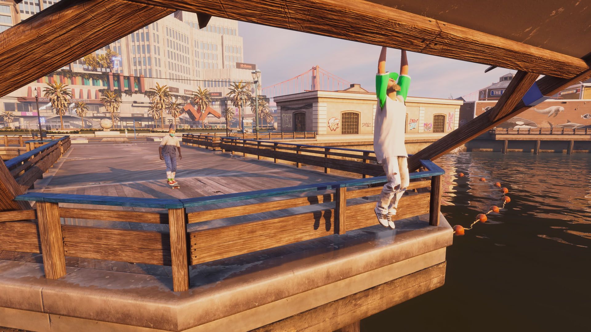 How to save Painter Neal in Tony Hawk's Pro Skater 4