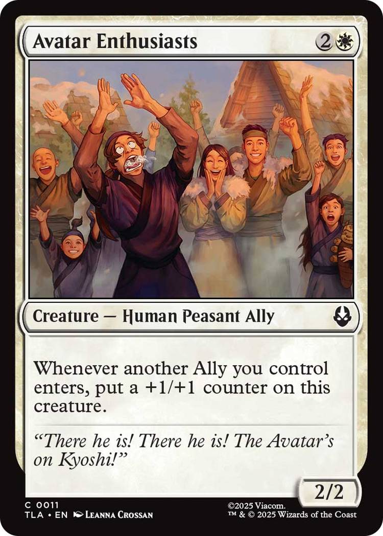 Meet Team Avatar in Magic: The Gathering's first card reveals