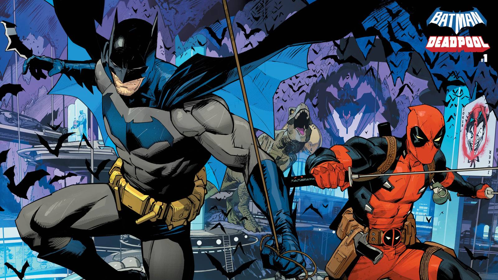Batman/Deadpool crossover release date, wild covers revealed