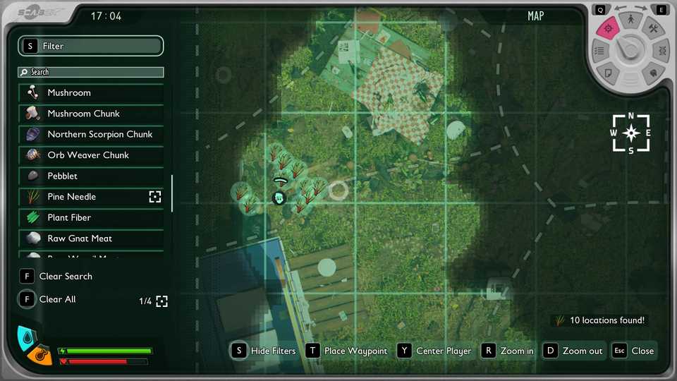 Where to find pine needles in Grounded 2