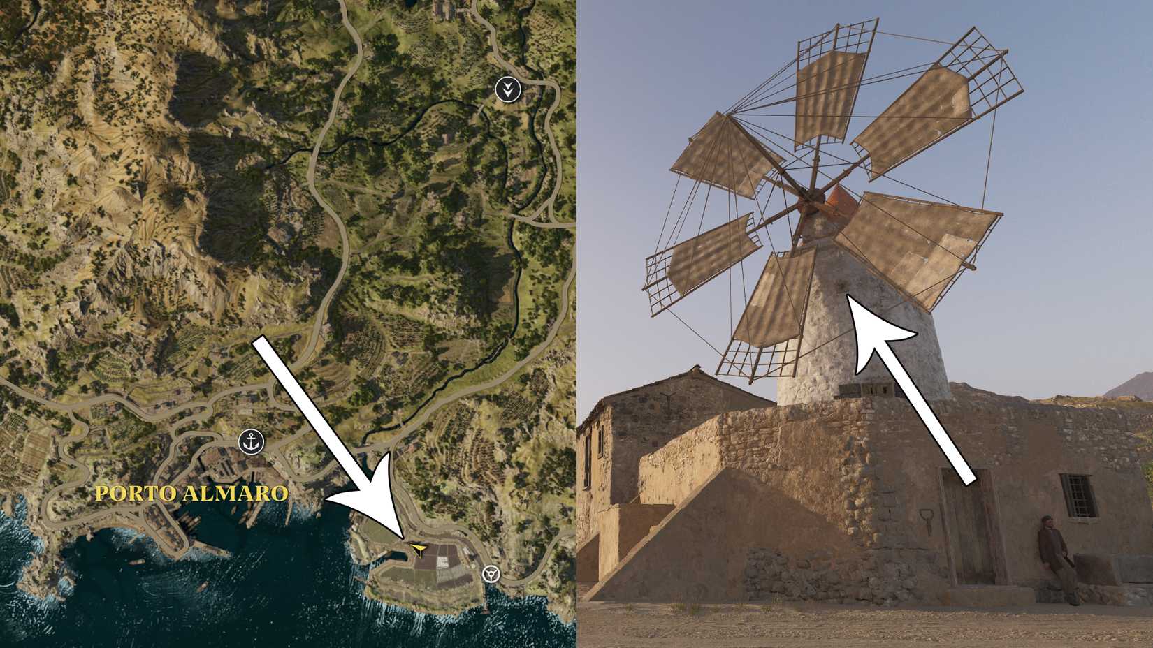 All Trinacria locations in Mafia: The Old Country